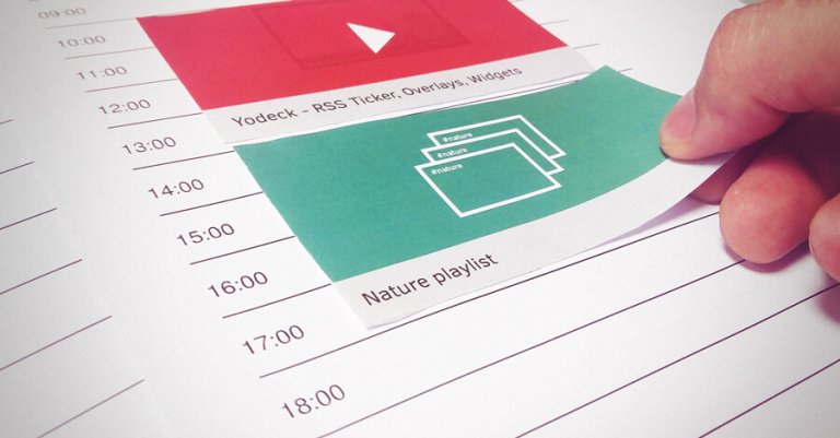 Software Update: Media, Playlists & Schedules | Yodeck