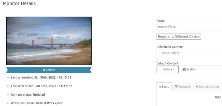 Screens | Yodeck Documentation