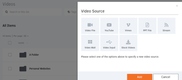 Videos | Yodeck Documentation