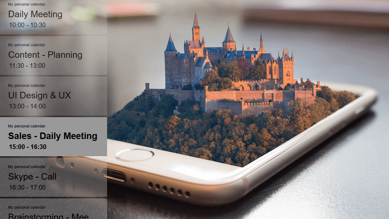 Calendar Events Feed App | Yodeck Docs