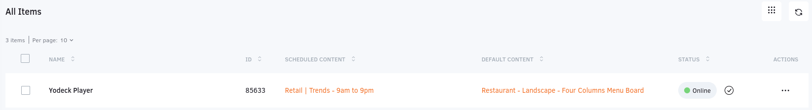 Screens | Yodeck Documentation