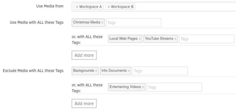 Tag-Based Playlists | Yodeck Docs
