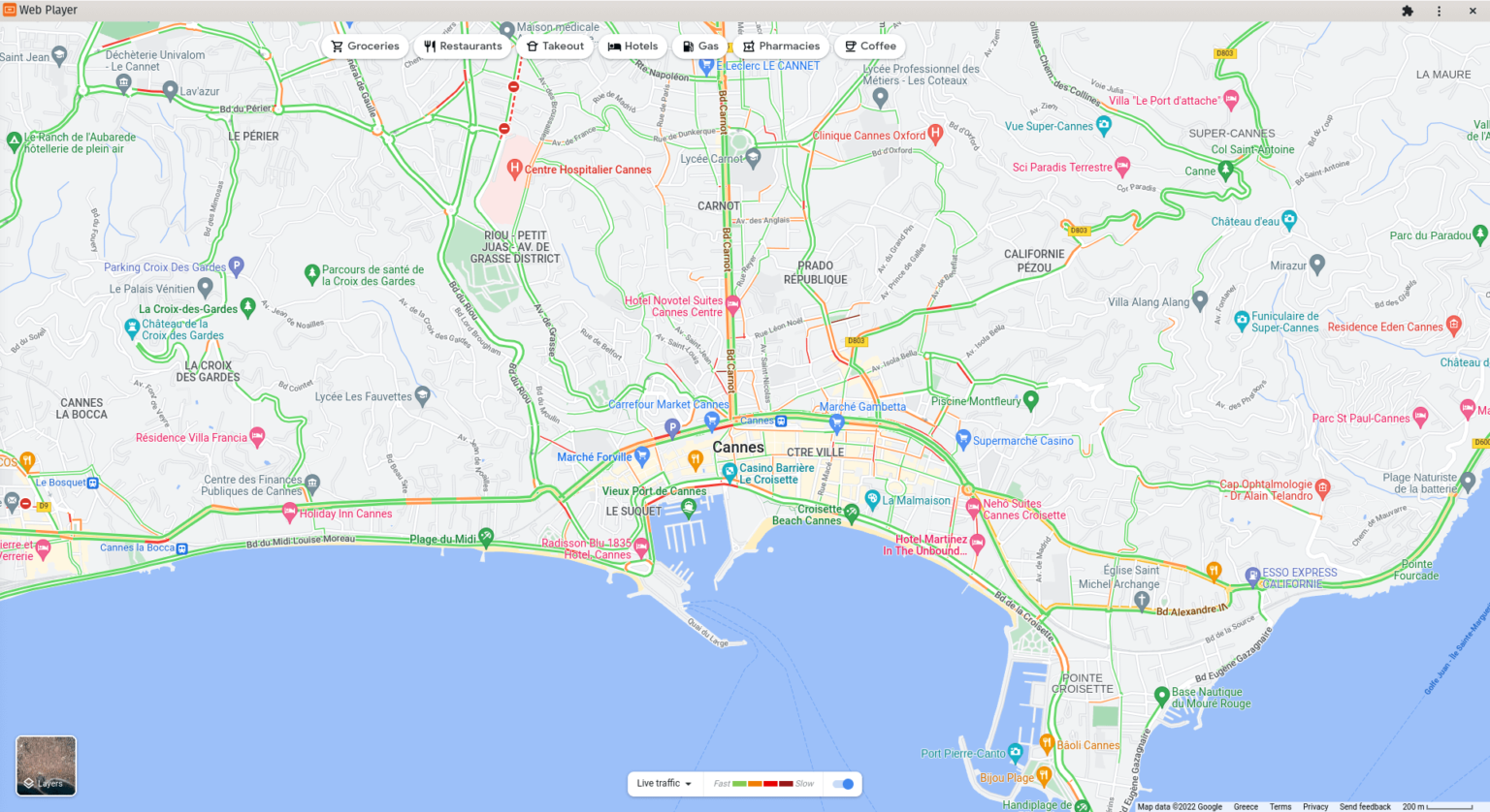 Google Traffic App | Yodeck Docs