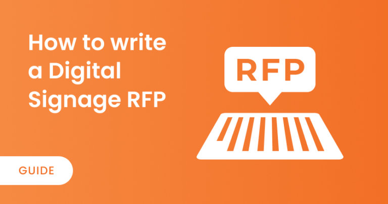 Digital Signage RFP: Write a Request for Proposal Document