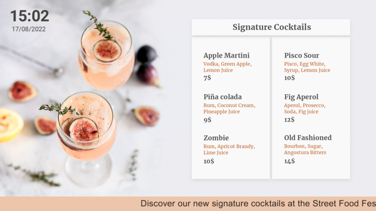 Digital Menu Boards Made Easy | Customize & Start Free
