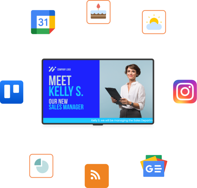 Office Digital Signage | Boost Productivity & Communication