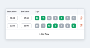 Scheduled Availability | Yodeck Docs