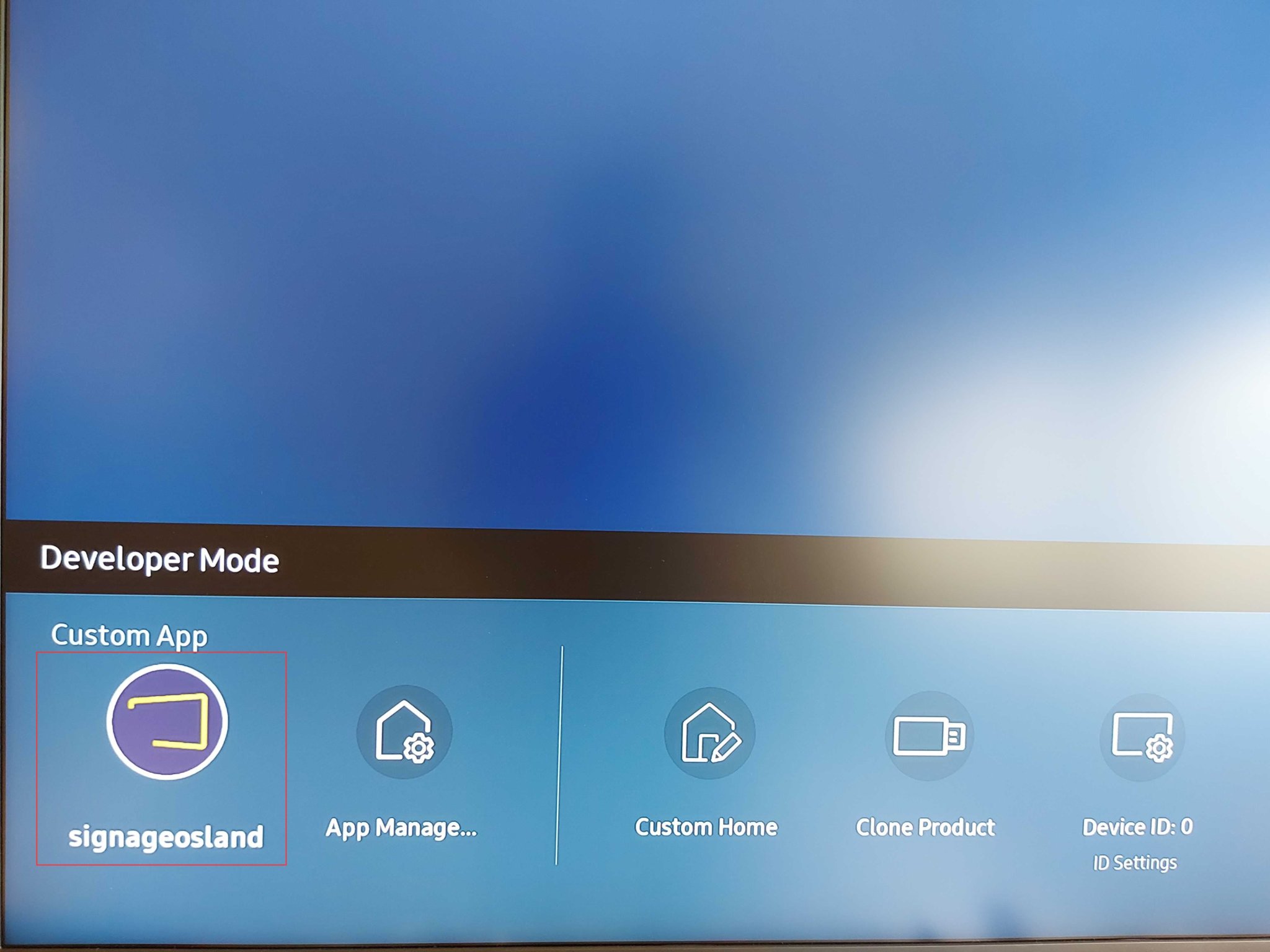 Set Up a Tizen Player | Yodeck Docs