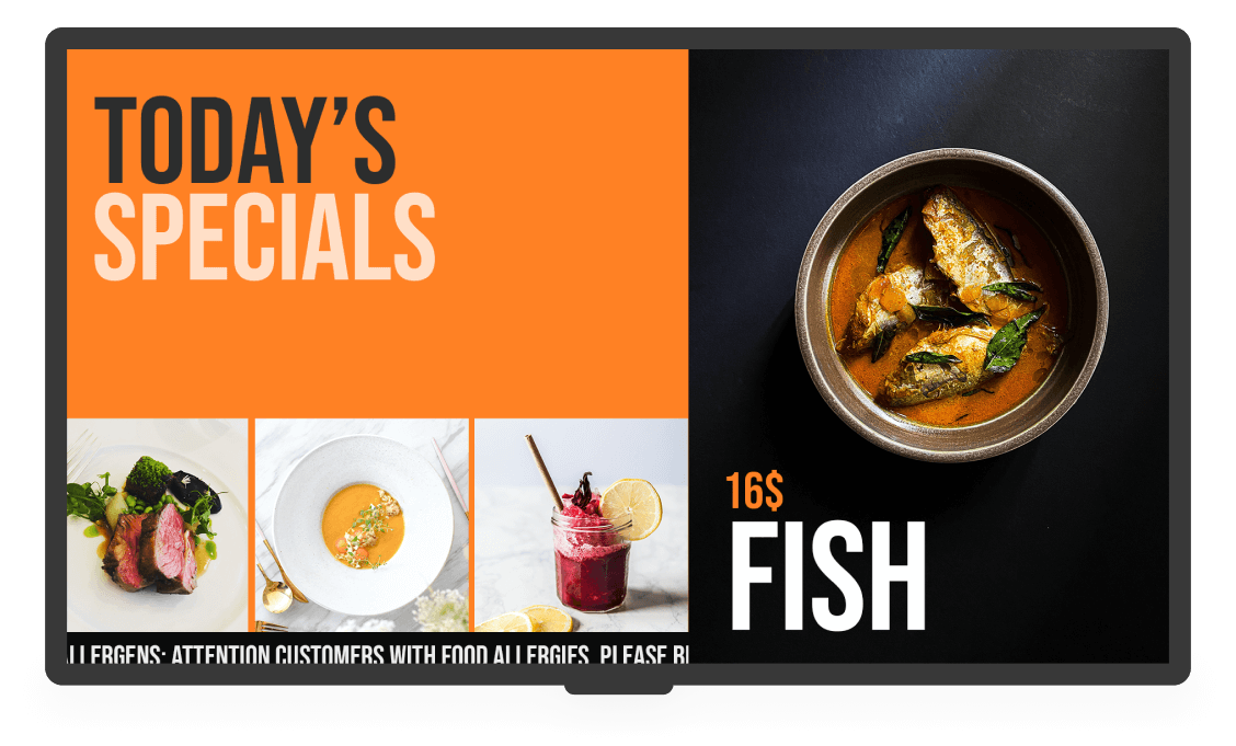 Digital Menu Boards Made Easy | Customize & Start Free