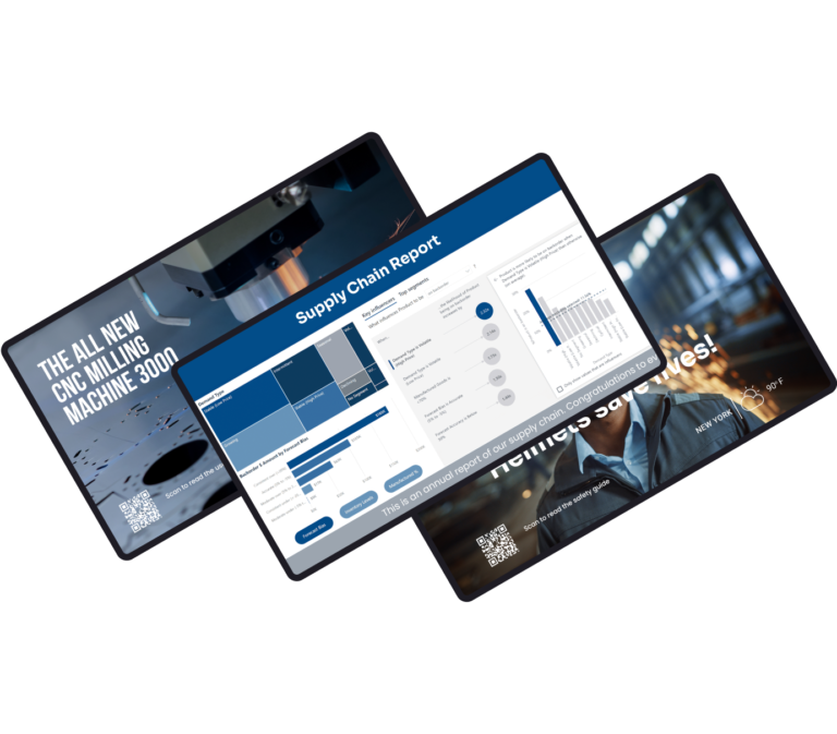 Streamline operations using production display boards