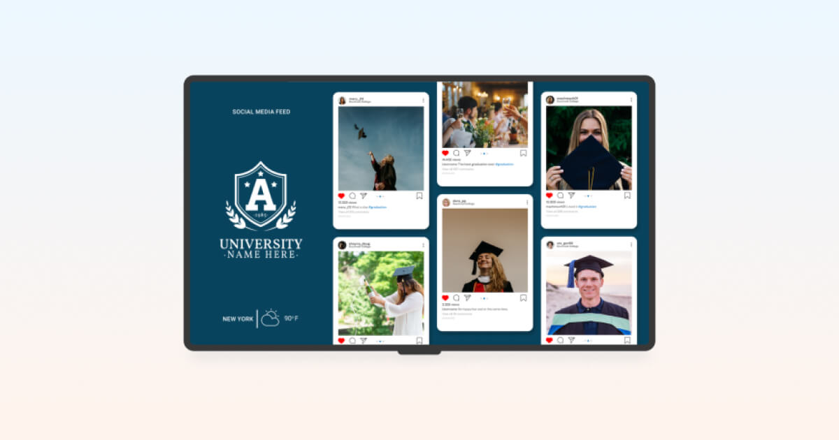 University Digital Signage: Empower Students & Staff