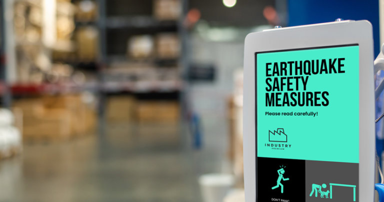 Warehouse aisle signage that boosts productivity | Yodeck
