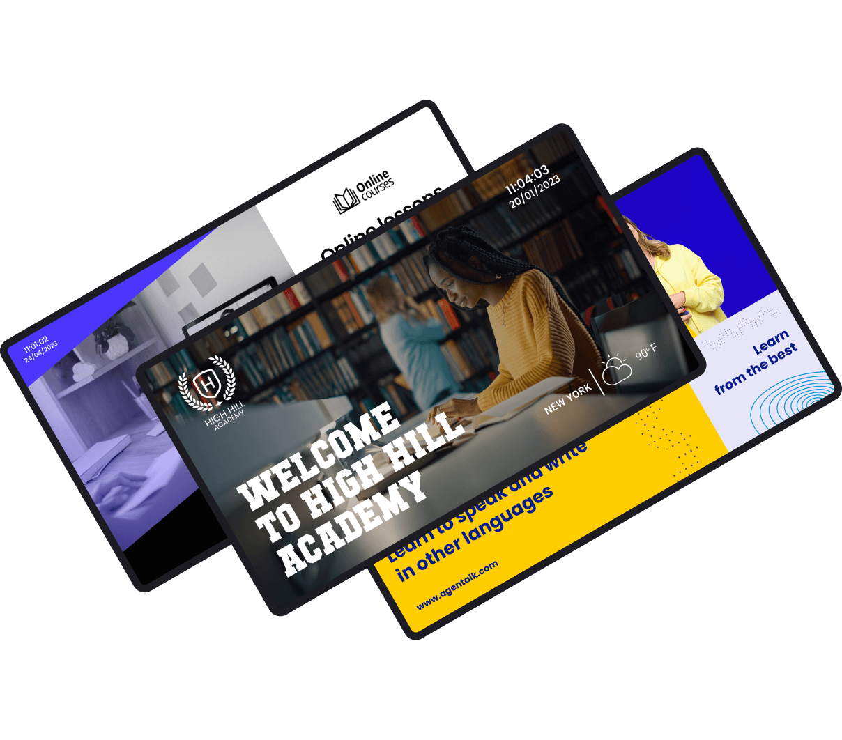 Library digital signage: Transform your communications