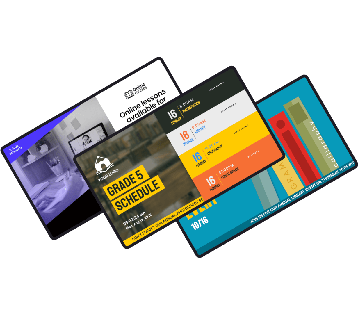 Elevate student experience with digital signage for schools