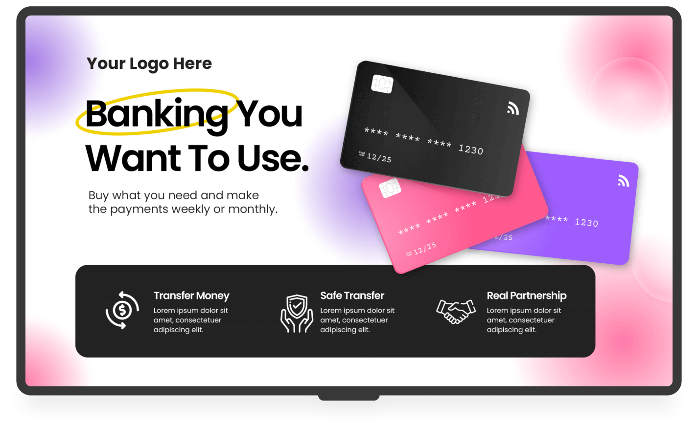 Boost revenue with free bank digital signage Software