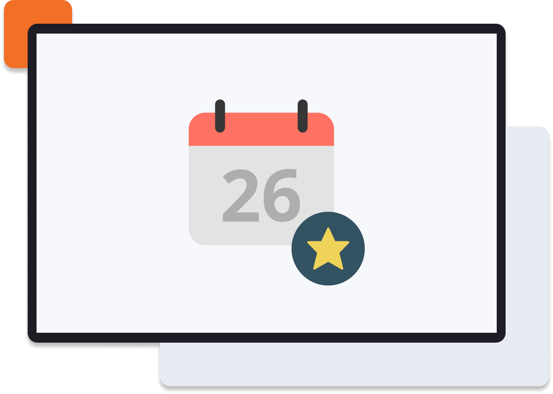 Calendar Events Feed Digital Signage App | Yodeck