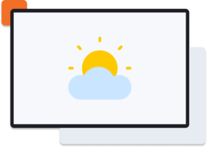 Elevate your digital signage with the Current Weather app