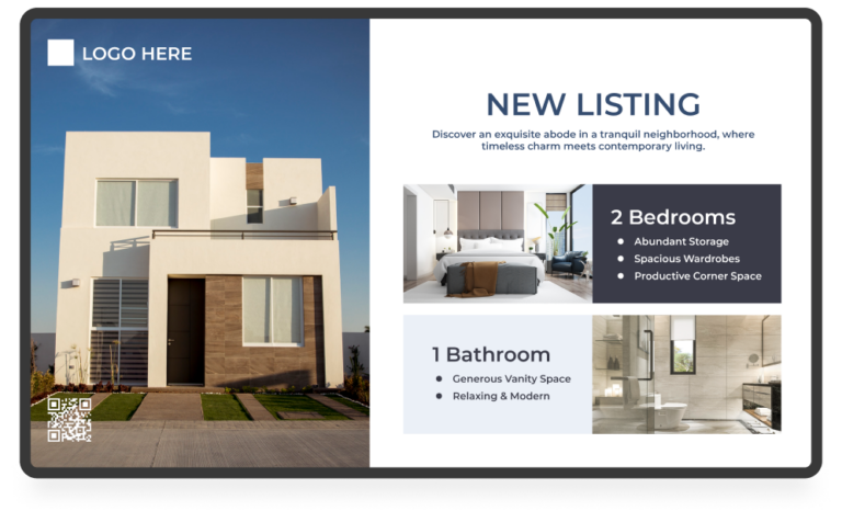 Real estate digital signage: Attract more buyers | Yodeck