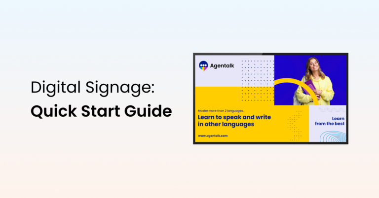 How to Make Digital Signage in 3 Easy Steps [2025 Guide]