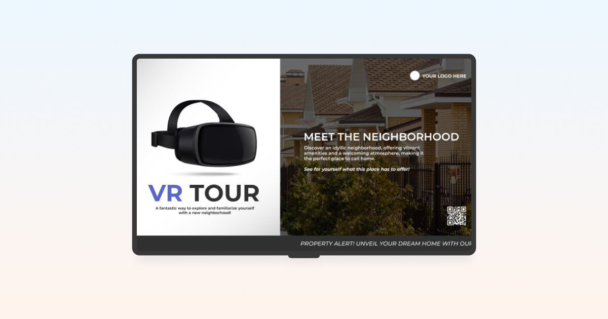 Real estate digital signage: Attract more buyers | Yodeck
