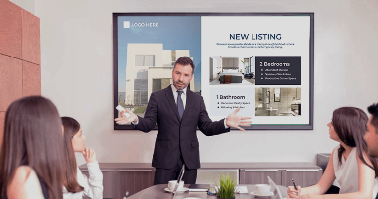 Real estate digital signage: Attract more buyers | Yodeck