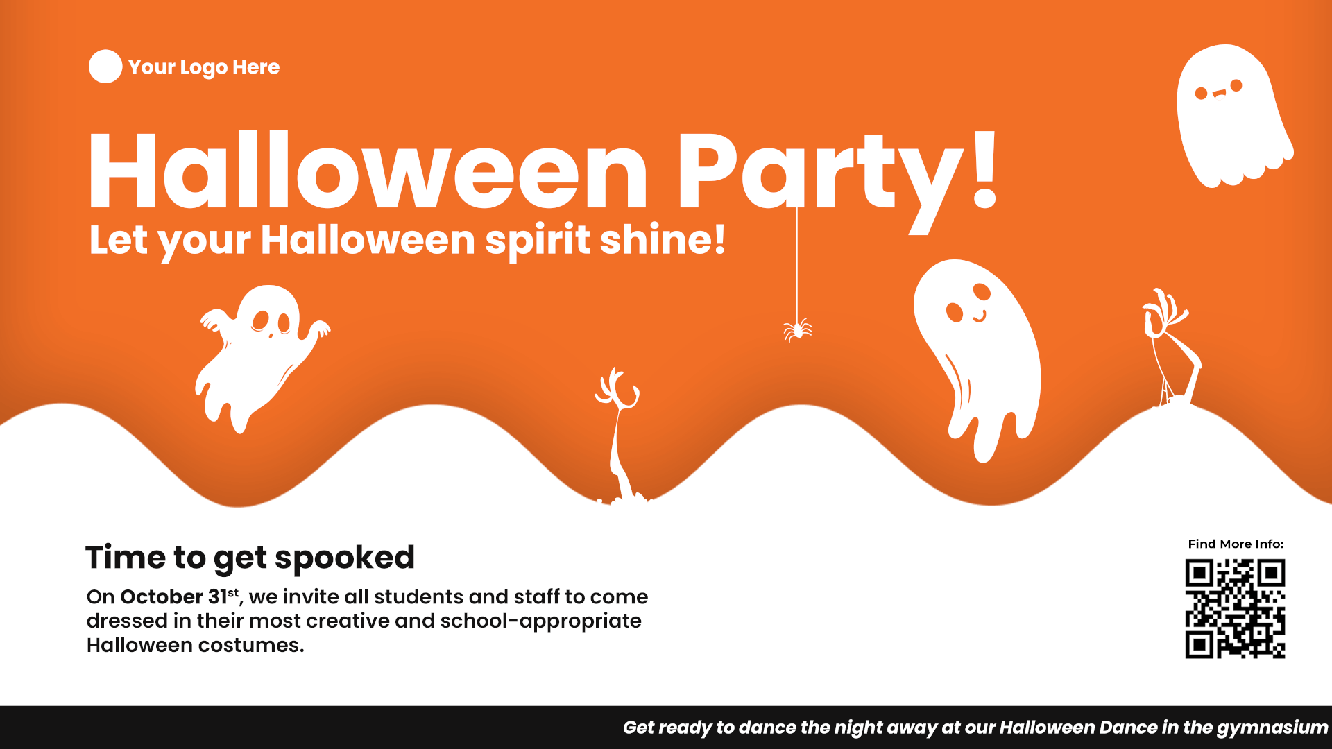 Free Halloween digital signage templates | Yodeck