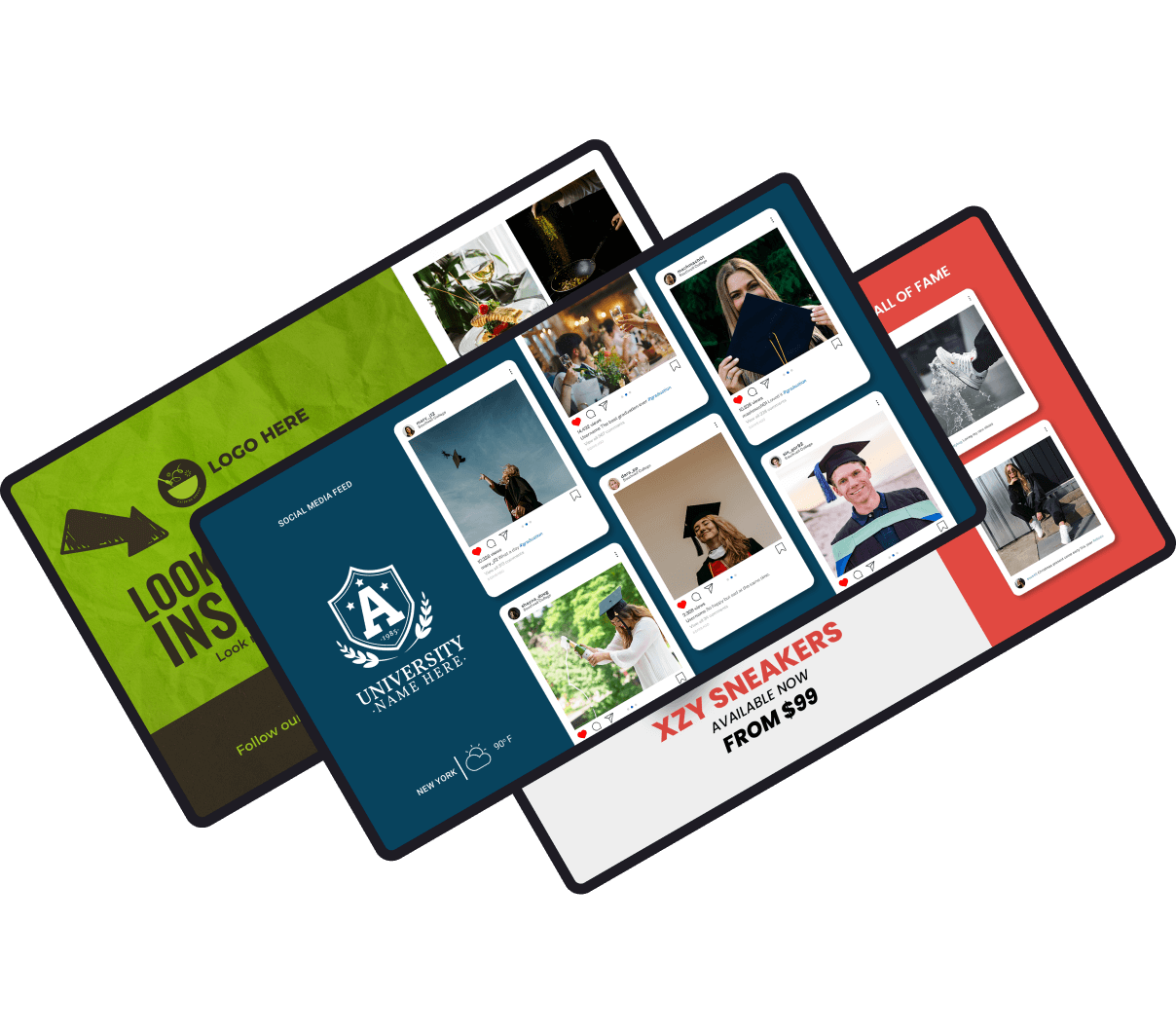 Social Media Wall Software | Hashtag Wall Displays | Yodeck