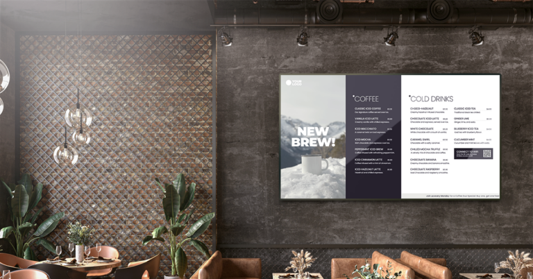 How To Create A Digital Menu Board With Yodeck