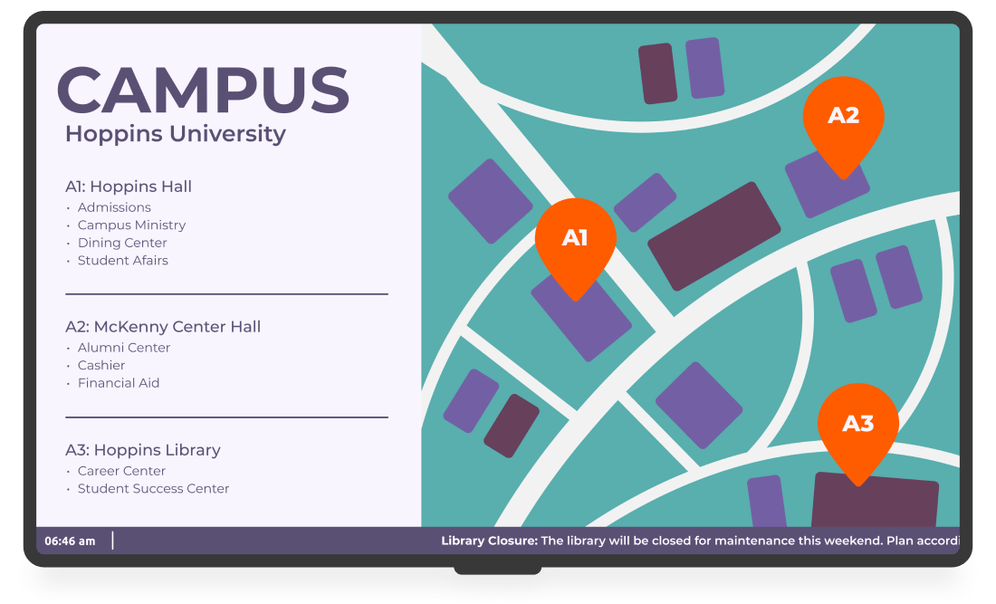 Wayfinding Digital Signage Solutions | Yodeck