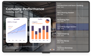 Digital calendar display software | Yodeck