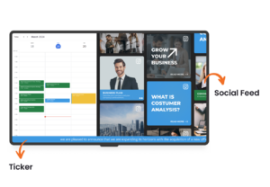 Digital calendar display software | Yodeck