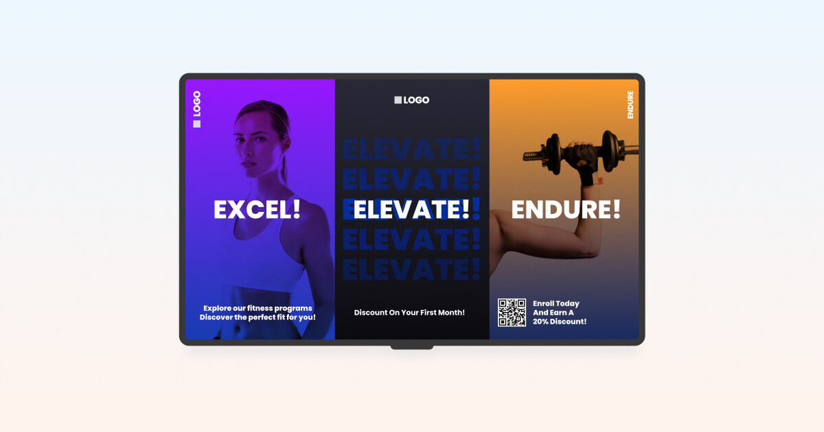 Gym Digital Signage | Motivate, Inspire & Engage | Yodeck