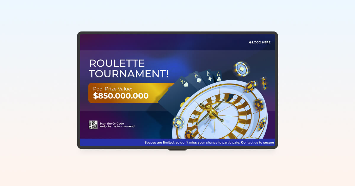 Casino Digital Signage Solutions | Yodeck