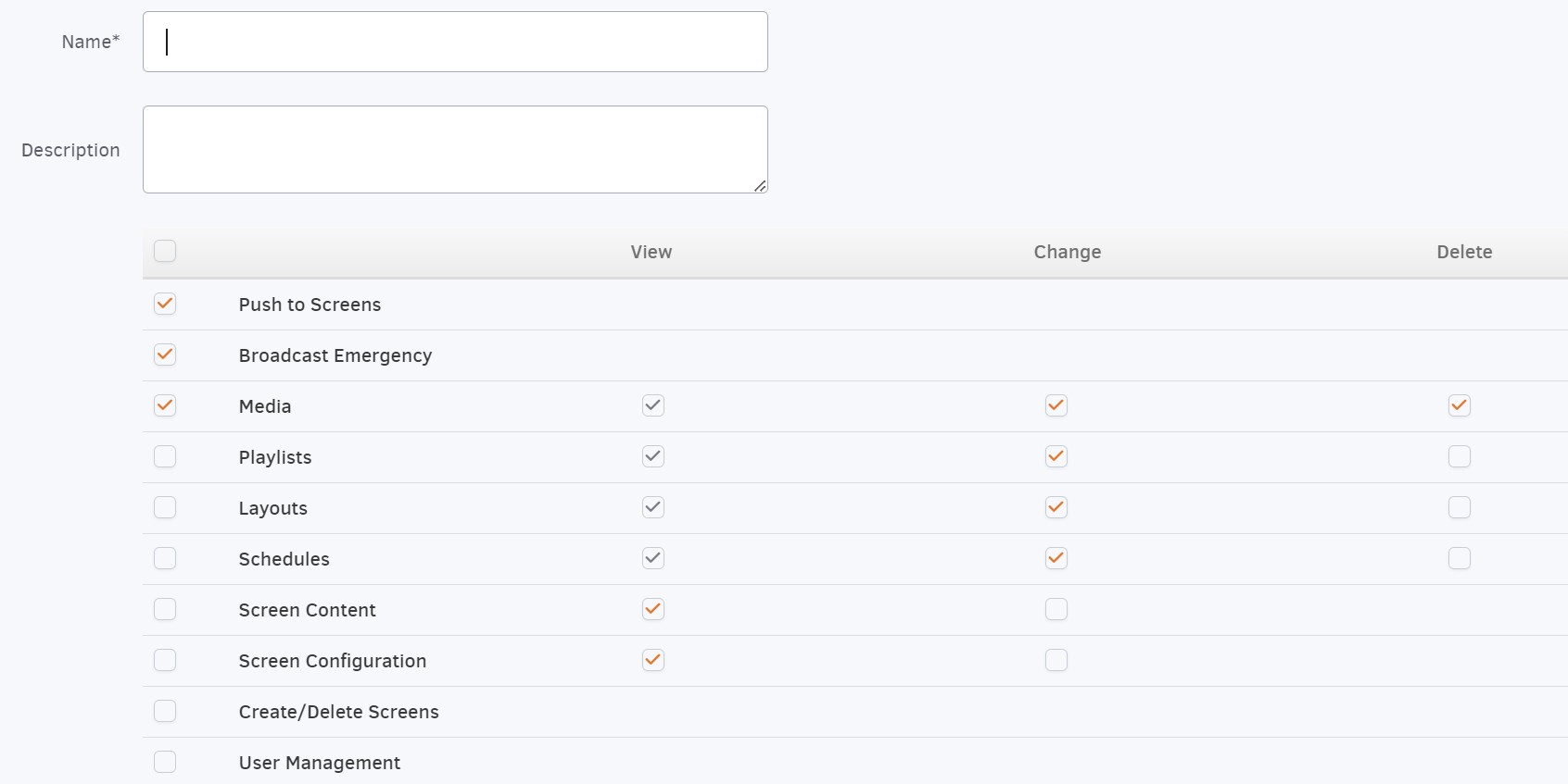 Custom Roles | Yodeck Docs
