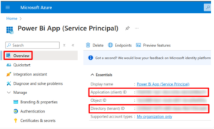 Power BI with Service Principal | Yodeck