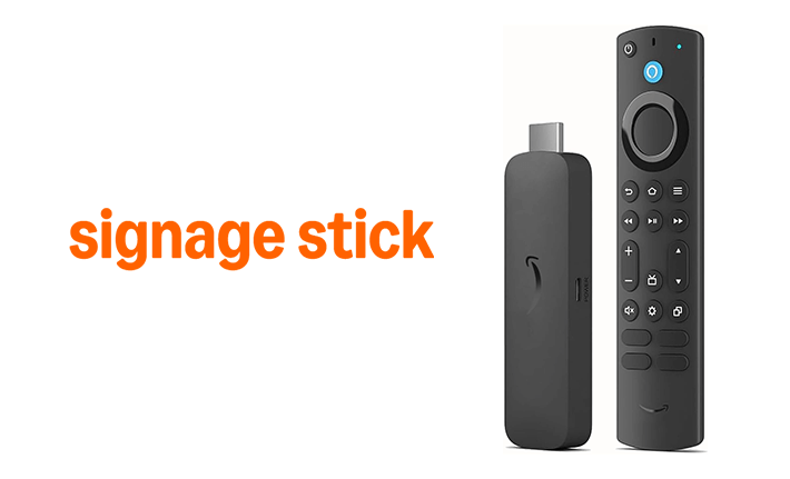 Digital Signage with Amazon Signage Stick | Yodeck