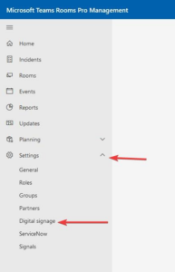 Microsoft Teams Rooms | Yodeck Docs