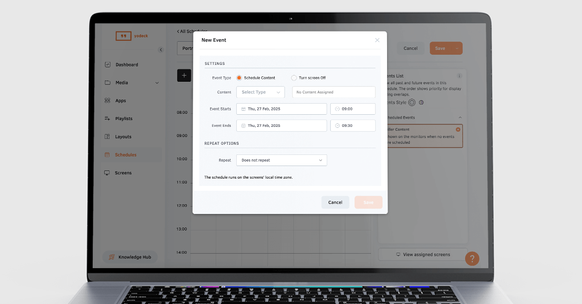 How to Use LG webOS Smart TVs for Digital Signage | Yodeck