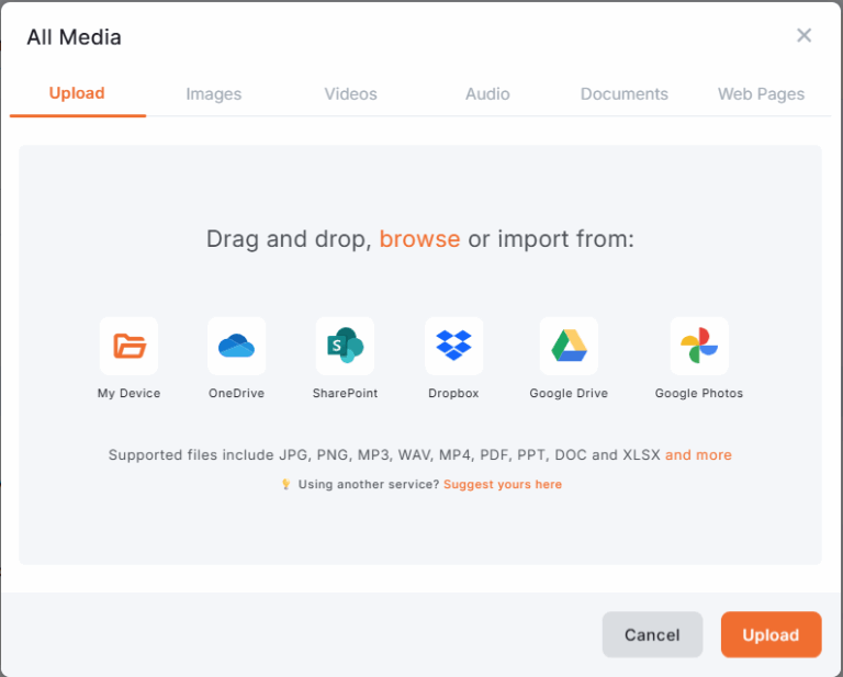 Media Overview | Yodeck Docs